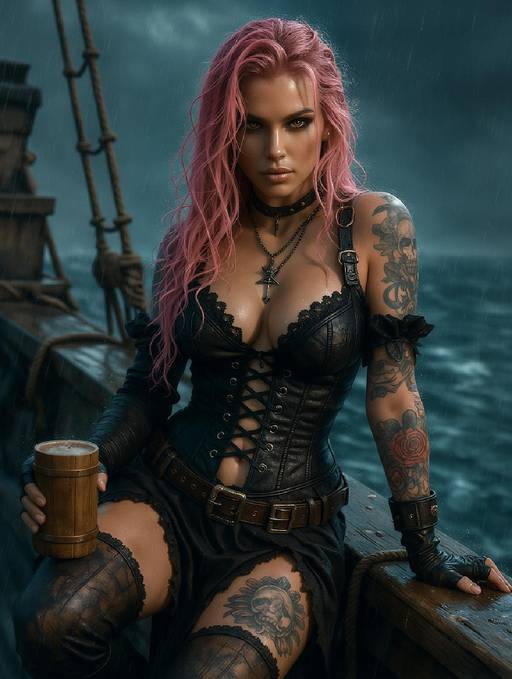 Ai Generated Storm Ocean Ship Images Vivagoai 4883