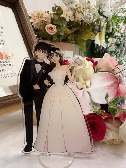 AI-Generated Detective Conan Shinichi Kudo Ran Mouri Wedding Video from ...