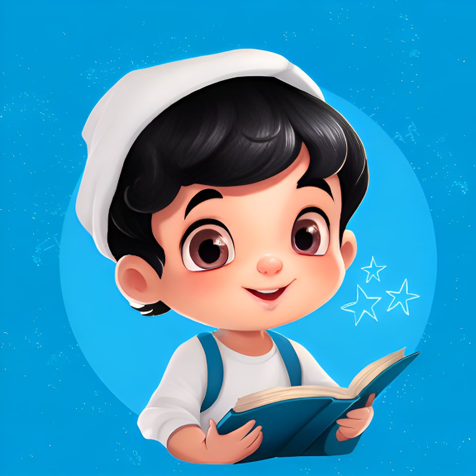 AI-Generated Animated Boy Reading Book Video | vivago.ai